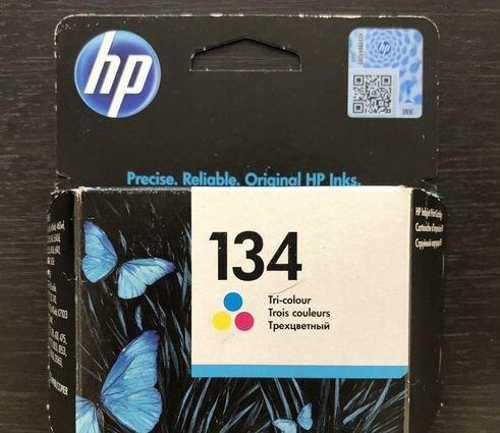 Картридж HP 134 многоцветный