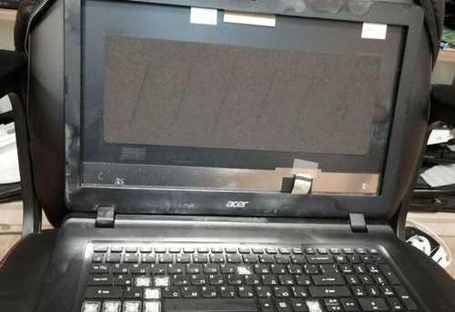 Ноутбук Acer aspire на разбор/восстановление
