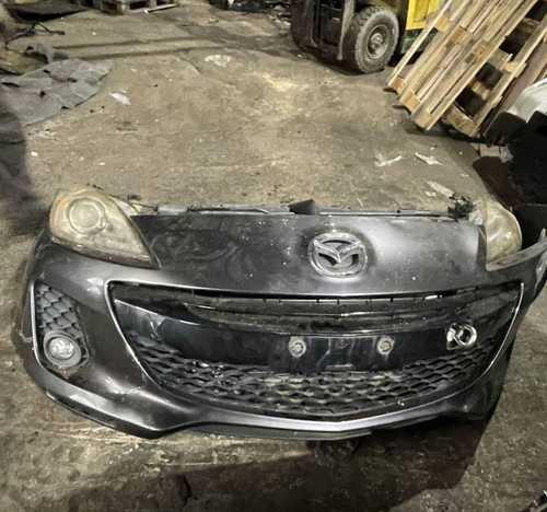 Ноускат рестайлинг бампер фара Mazda 3 BL