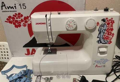 Швейная машинка janome ami 15