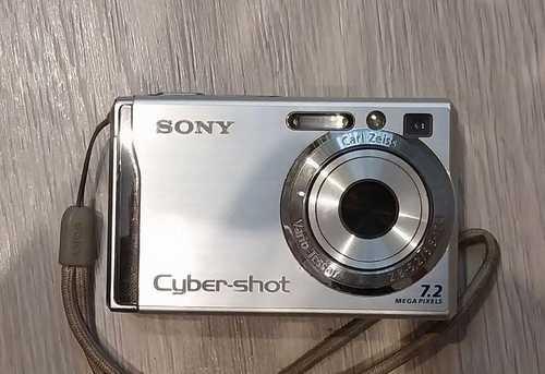 Компактный фотоаппарат sony cyber shot dsc w80
