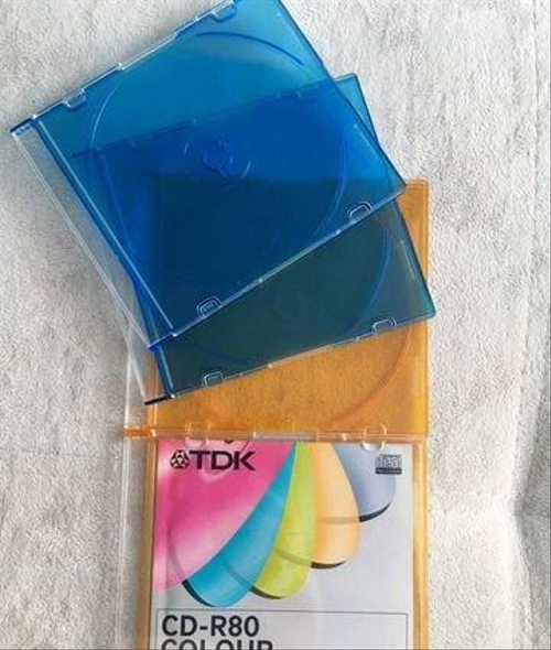 Коробочки от cd дисков