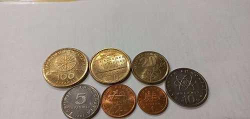 Греция набор монет