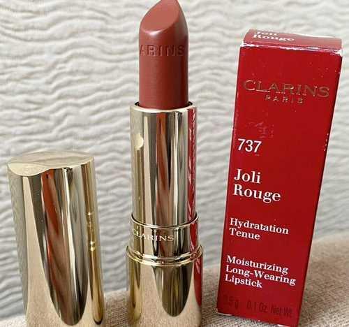 Увлажняющая помада Clarins Joli Rouge 737