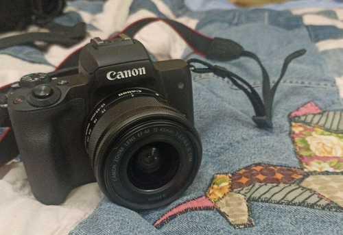 Беззеркальный фотоаппарат canon eos m50 mark II