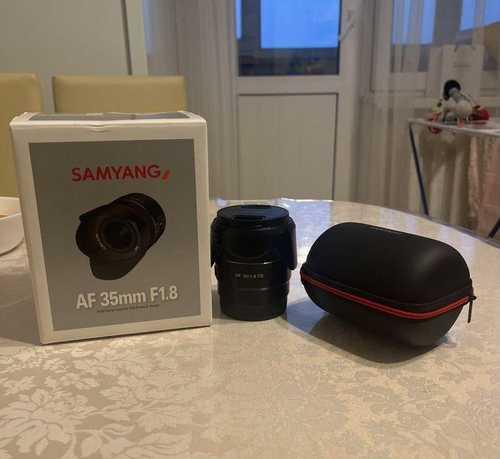 Samyang 35mm f1.8 af sony