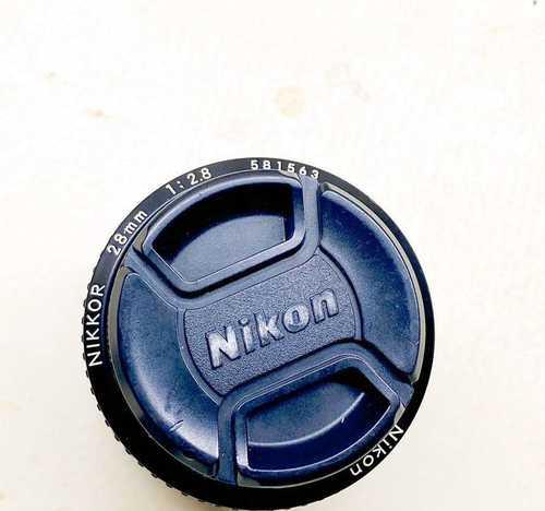 Nikon Nikkor 28mm f/2.8 Ai