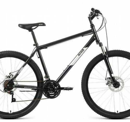 Горный велосипед Altair MTB HT 27.5 2.0 D, год 2022, цвет Черный-Серебристый, ростовка 17