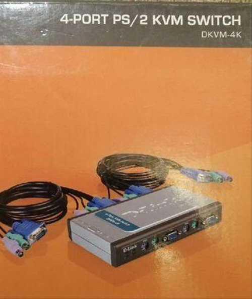 KVM-переключатель D-link dkvm-4K