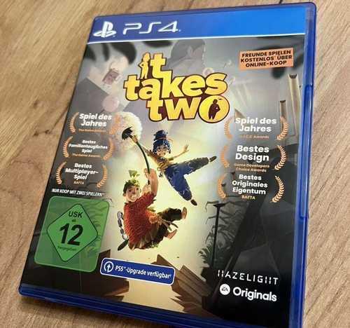 It takes two ps4/ps5 диск