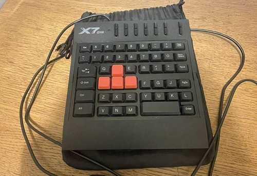 Игровая клавиатура A4Tech X7-G100 черная