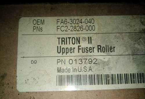 Новый тефлоновый вал upper fuser roller