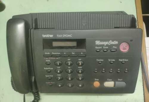 Факс Brother FAX-290MC