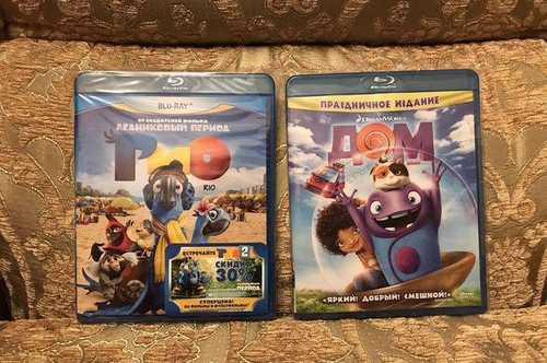 Мультфильмы «DreamWorks» и «Blue sky» на blu-ray
