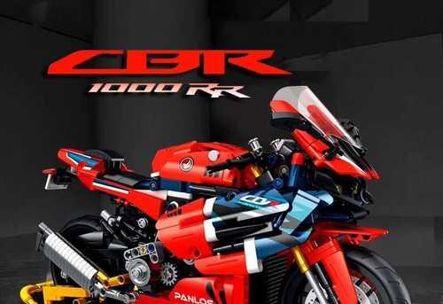 Конструктор мотоцикл Panlos Honda CBR1000RR 1:8