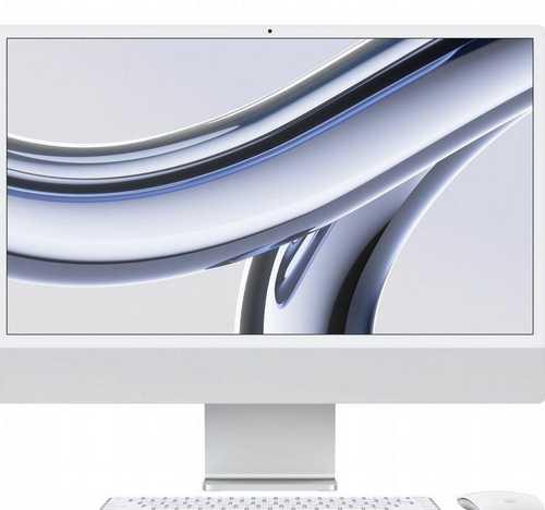 Apple iMac 24 (2023) M3 8C/10C/16гб/512гб Silver