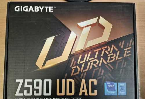 1200 Gigabyte Z590 UD AC проверка