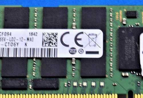 Серверная DDR4 64GB 2666 MHz ECC REG samsung 4DRx4