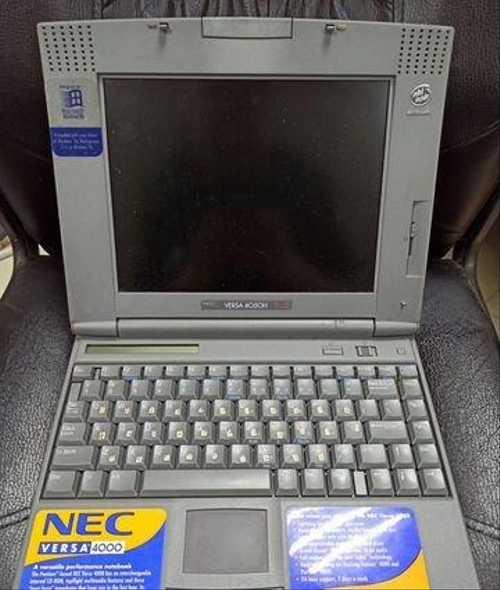 Nec Versa 4000 старый винтажный ноутбук