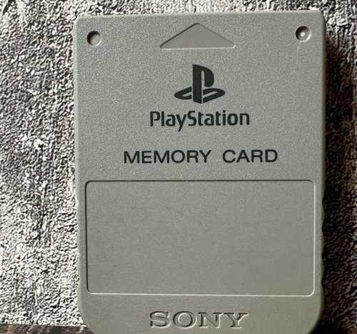 Memory card ps1 / карта памяти пс1 ps one