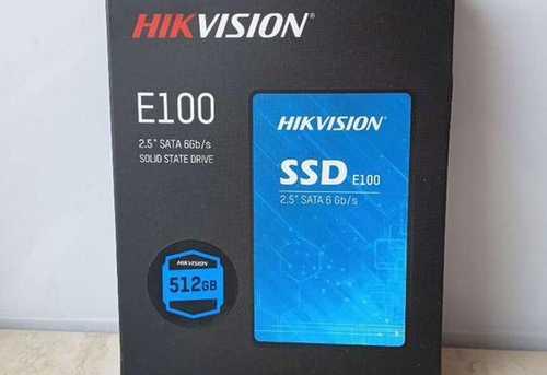 Новый SSD 512 Гб Hikvision Е100