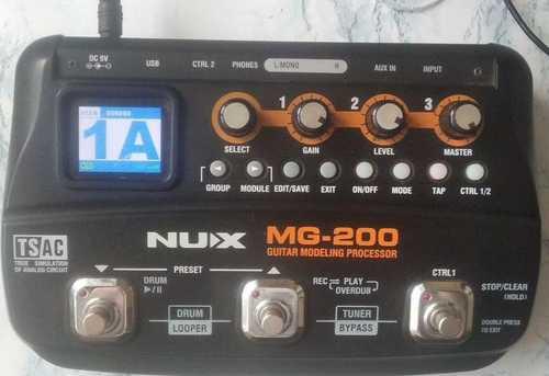 Процессор для гитары NUX MG-200