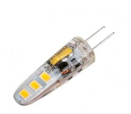Лампа светодиодная LED 2.5вт 12в G4 тепло-белая ка