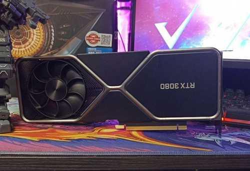 Видеокарта RTX 3080 10GB nvidia founders edition