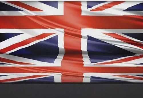 Диван Британский флаг 4 флок фото-принт 120 ппу