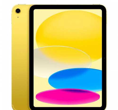 Планшет Apple iPad (2022) Wi-Fi 256GB, Yellow (Желтый)