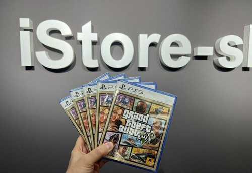 Игра GTA5 PS5 Диски original новые