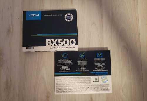 SSD Crucial BX500 1000Gb. Новый