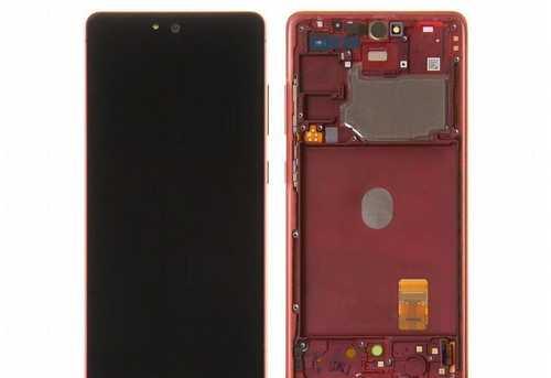 Дисплей для Samsung Galaxy S20 FE G780 (Красный)