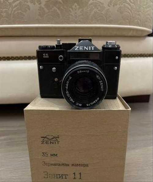 Плёночный фотоаппарат Zenit 11+helios 44mm 58mm/2