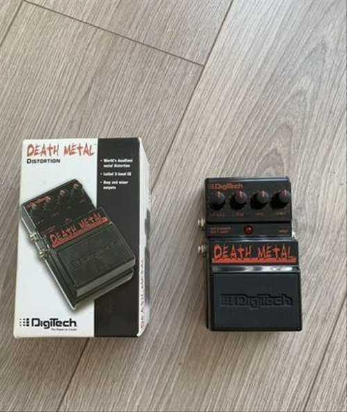 Гитарная педаль digitech death metal