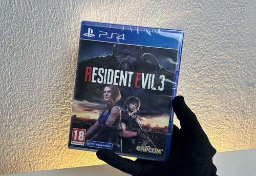 Resident evil 3 remake ps4 (новый диск) игра
