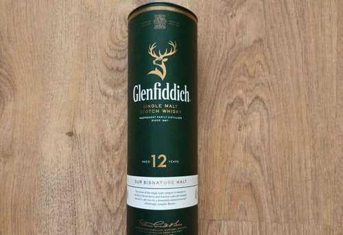 Чехол-тубус и бутылка от Виски Glenfiddich
