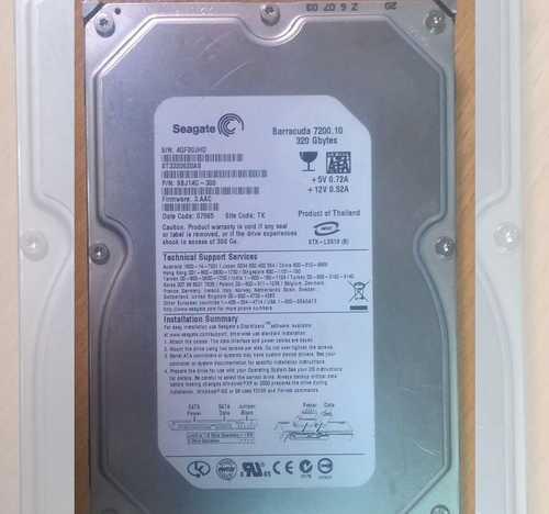 HDD Seagate ST3320620AS