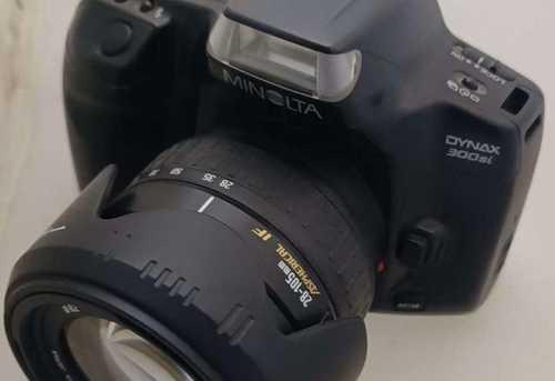 Фотоаппарат Minolta Dynax 300 kit 28-105mm б/у