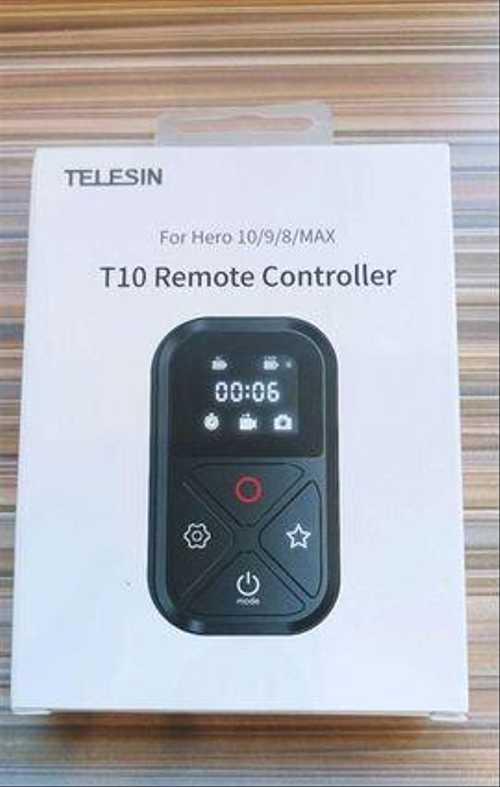 Пульт для GoPro 10,9,8,Max360 Wi-fi Telesin T10