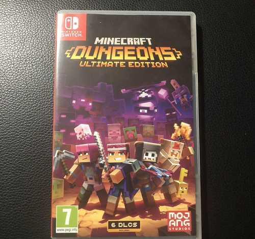 Minecraft dungeons nintendo switch