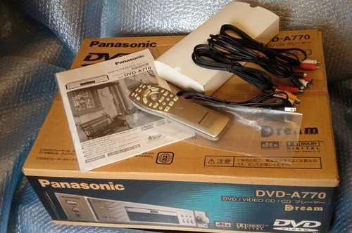 CD/DVD проигрыватель Panasonic DVD-A770 (1998м.г.)