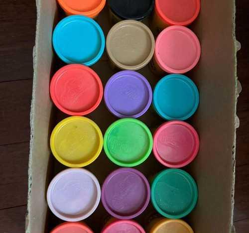 Пластилин play doh - 18 шт