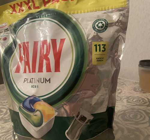 Капсулы для посудомоечных машин fairy