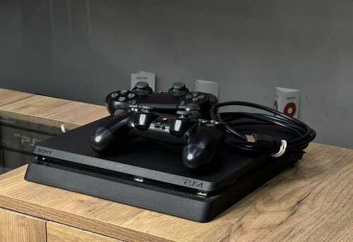 Б/У Sony Playstation 4 Slim Black Model CUH-2208B