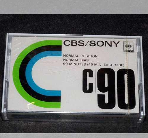 Аудиокассета sony CBS C-90 japan market (6002)