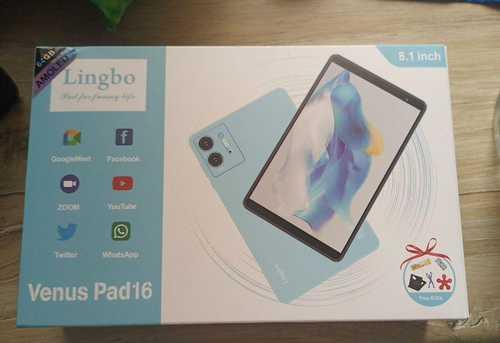 Планшет Lingbo Venus PAD16, 8.1