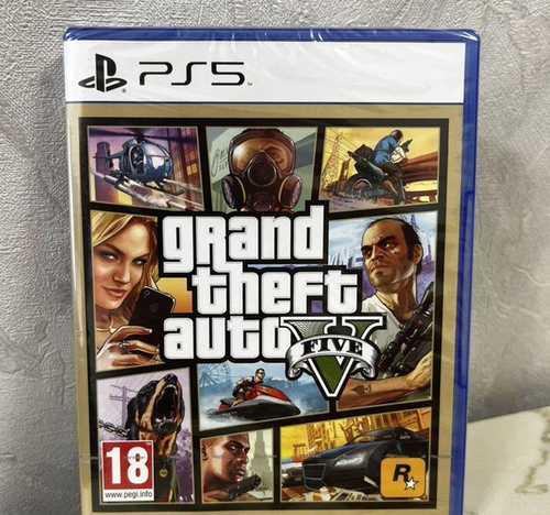 GTA 5 / Hoвый/ PS5 / Русские субтитры