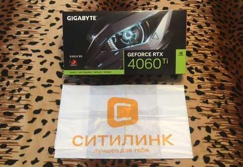 GeForce RTX 4060Ti Gigabyte Eagle OC 8G (Ситилинк)