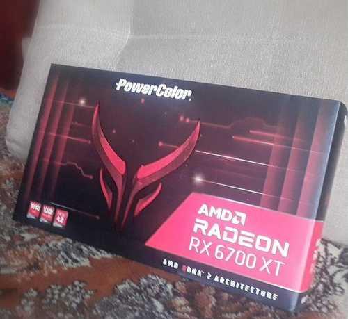 Видеокарта новая AMD Radeon RX6700XT